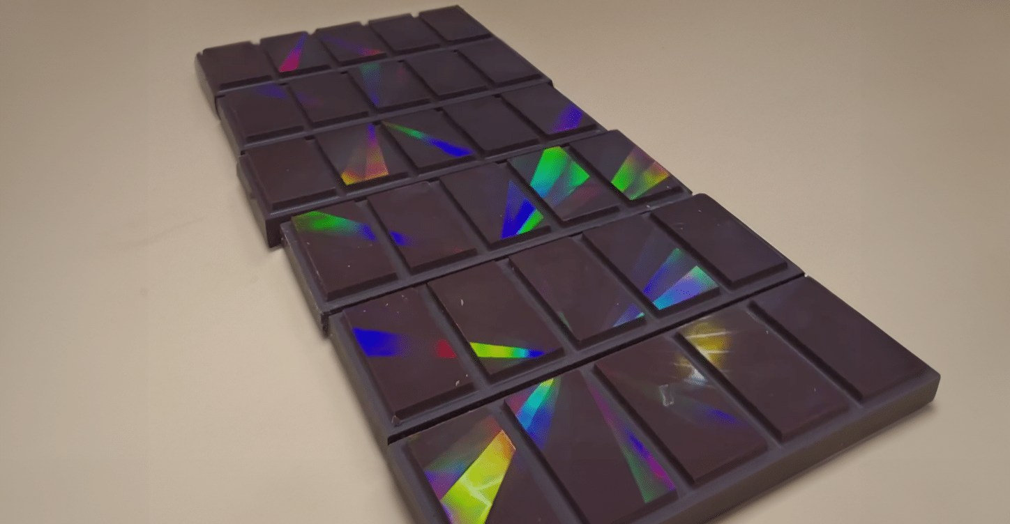 Hologram Tek - How to Make Holographic Magic Mushroom Chocolate Bars ...